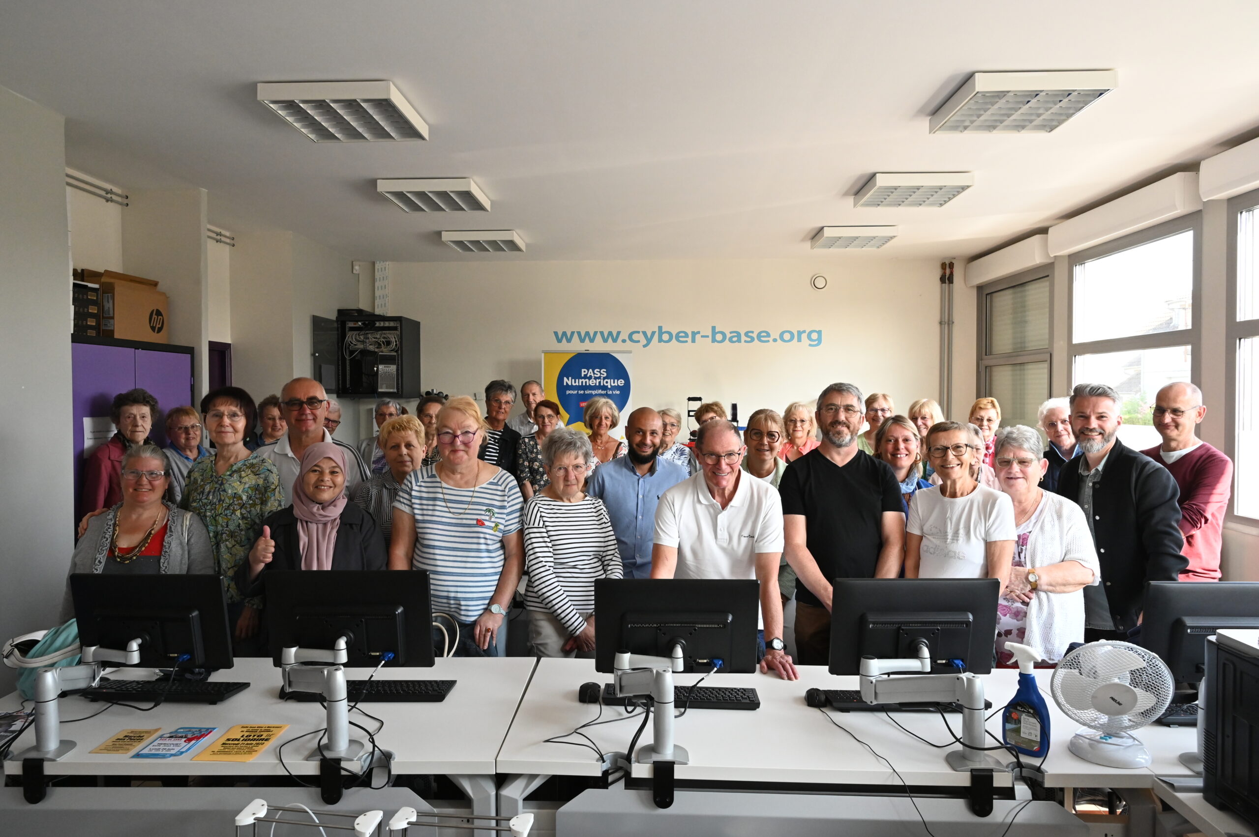 Remise du Pass Numérique à la Cyberbase – Ville de Méricourt